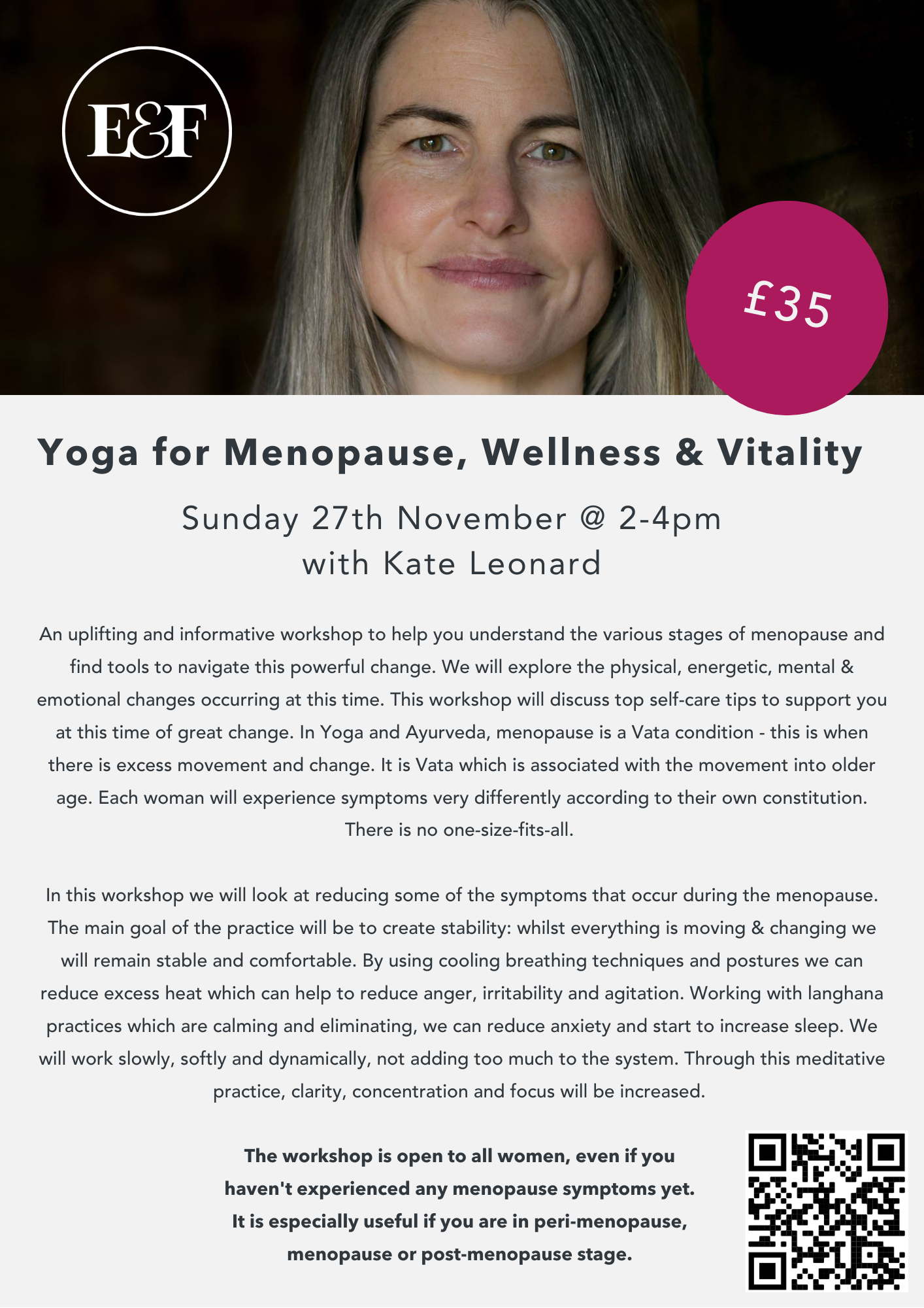 Workshops & Courses - Kate Leonard Yoga